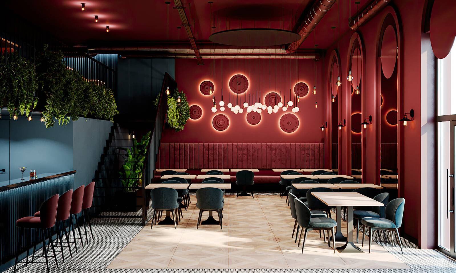 Projektowanie wnętrz restauracji Warszawa — wnętrza z duszą | Studio Linea