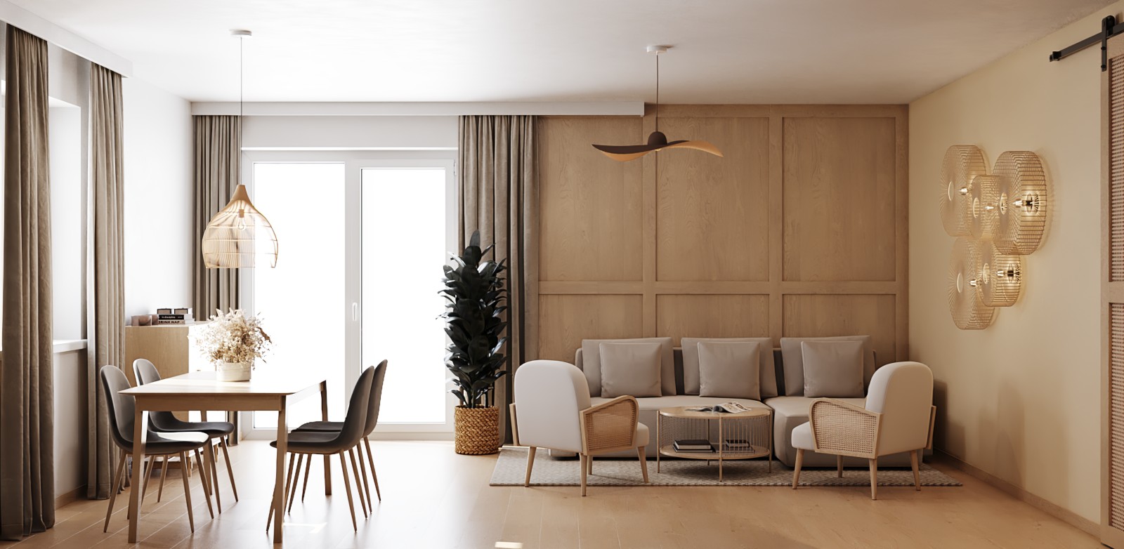 Wnętrza w stylu boho - charakterystyka, porady i inspiracje | Studio Linea